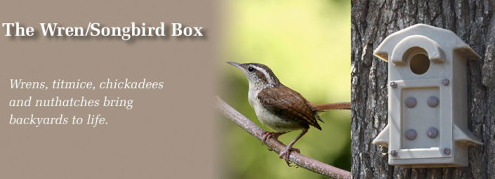 Wren/Songbird Nest Box | Barn Owl Box Company